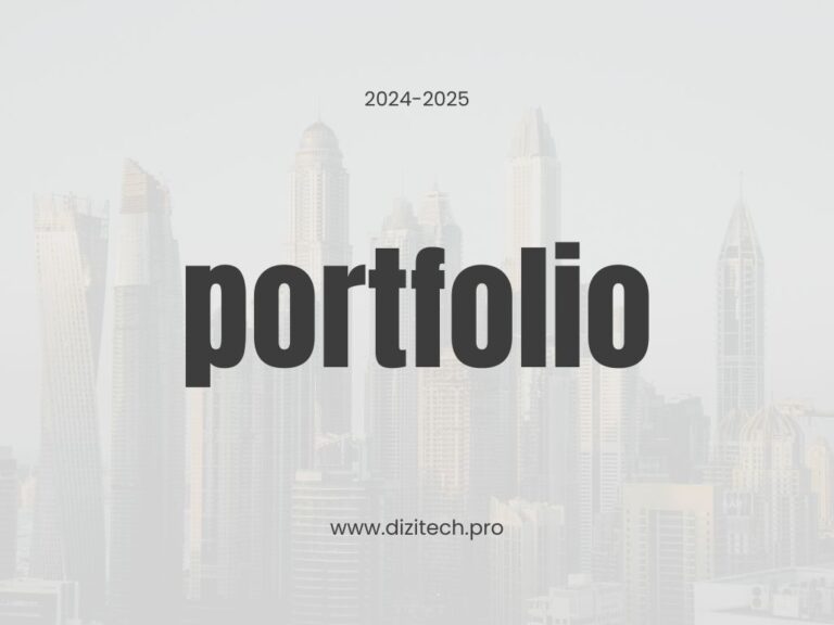 Portfolios - Dizitech Pro